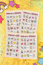 Unicorn Bingo (Free Printable) - The Best Ideas for Kids