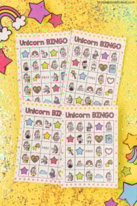 Unicorn Bingo (Free Printable) - The Best Ideas for Kids