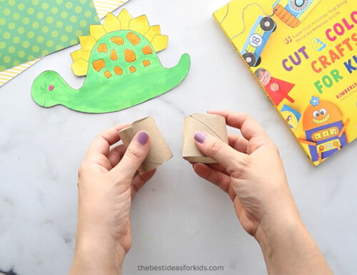 Toilet Paper Roll Dinosaur - The Best Ideas for Kids