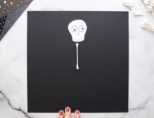 Q Tip Skeleton - The Best Ideas for Kids