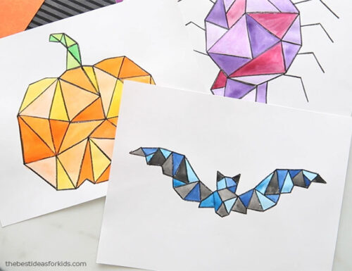 Watercolor Halloween Art - The Best Ideas for Kids