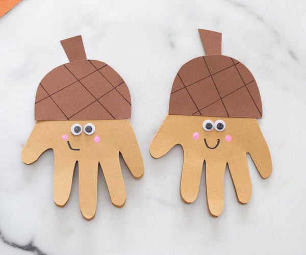 Paper Acorn Craft - The Best Ideas for Kids