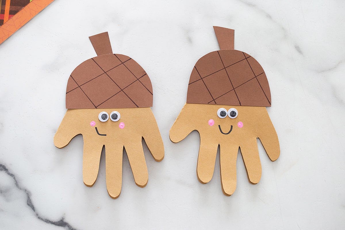 Acorn Handprint - The Best Ideas for Kids