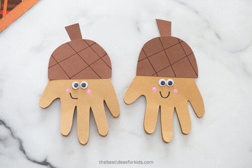 Acorn Handprint - The Best Ideas for Kids