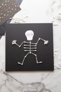 Q Tip Skeleton - The Best Ideas for Kids
