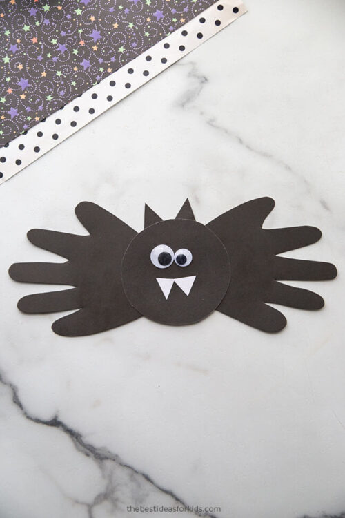 Bat Handprint - The Best Ideas for Kids