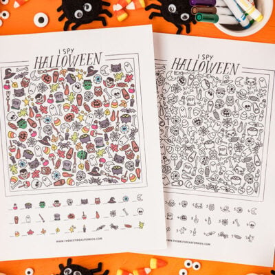 Halloween Color By Number (FREE Printables) - The Best Ideas for Kids