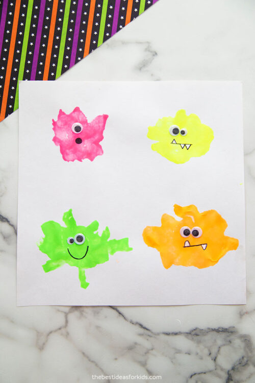 Monster Blow Painting - The Best Ideas for Kids