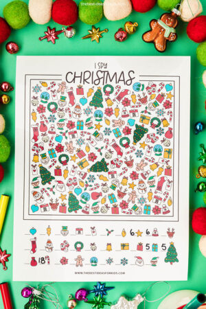 I Spy Christmas (Free Printables) - The Best Ideas for Kids