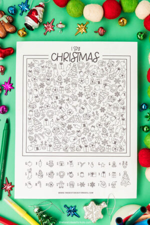 I Spy Christmas (Free Printables) - The Best Ideas for Kids