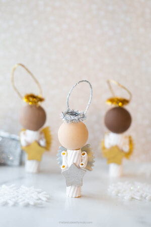 Pasta Angel Ornament - The Best Ideas for Kids