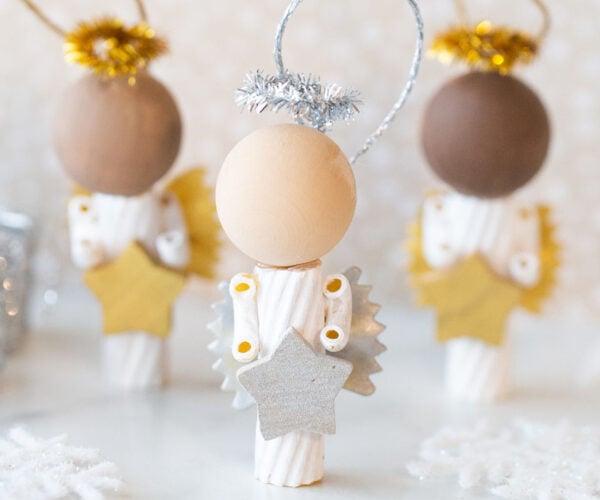 Pasta Snowflakes - The Best Ideas for Kids