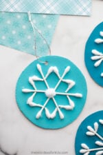 Q-tip Snowflake - The Best Ideas for Kids