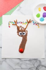 Reindeer Footprint - The Best Ideas for Kids