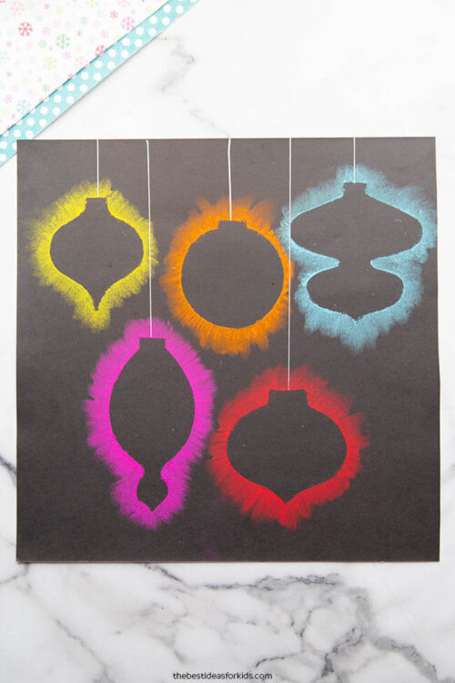 Chalk Pastel Ornaments - The Best Ideas for Kids