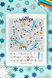 Winter I Spy (Free Printables) - The Best Ideas for Kids
