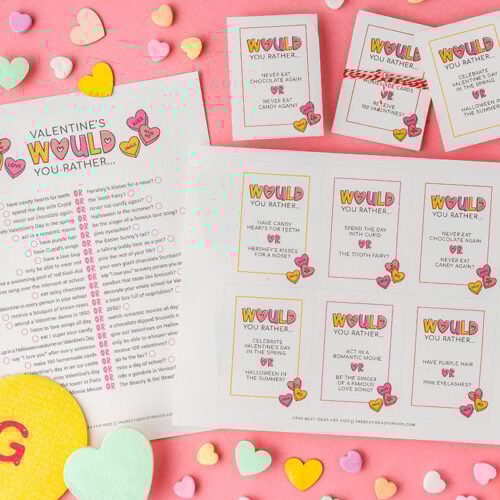 Valentine's Day Word Scramble (Free Printable) - The Best Ideas for Kids