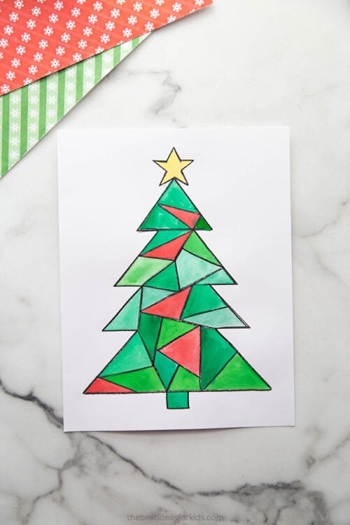 Watercolor Christmas Art - The Best Ideas for Kids