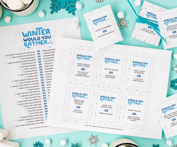 Winter Scavenger Hunt (Free Printable) - The Best Ideas for Kids