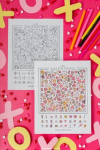 Valentine I Spy (Free Printables) - The Best Ideas for Kids