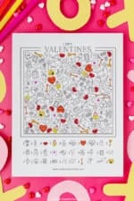 Valentine I Spy (Free Printables) - The Best Ideas for Kids