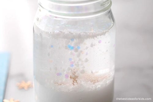 Snowstorm in a Jar - The Best Ideas for Kids