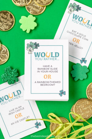 St Patrick's Day Would You Rather (Free Printables) - The Best Ideas ...
