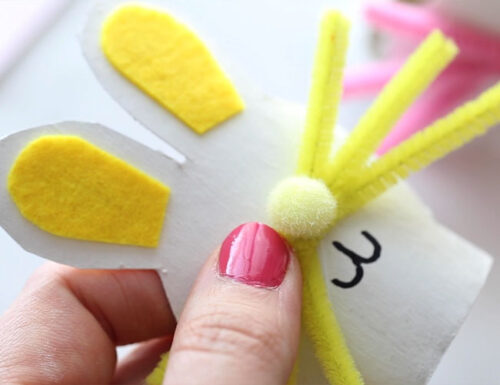 Easter Bunny Paper Roll Craft - The Best Ideas for Kids