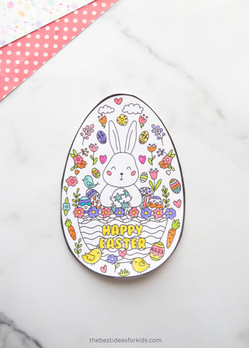 Easter Egg Cards (Free Printables) - The Best Ideas for Kids