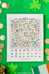 St Patrick's Day I Spy (Free Printables) - The Best Ideas for Kids