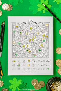 St Patrick's Day I Spy (Free Printables) - The Best Ideas for Kids