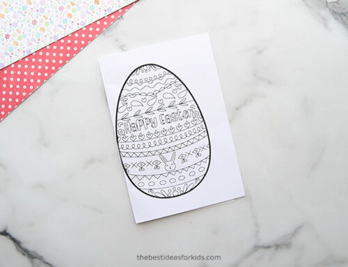 Easter Egg Cards (Free Printables) - The Best Ideas for Kids