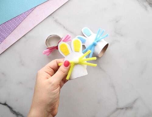 Easter Bunny Paper Roll Craft - The Best Ideas for Kids