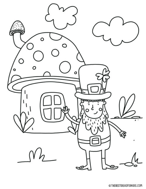 St Patrick's Day Coloring Pages (Free Printables) - The Best Ideas for Kids