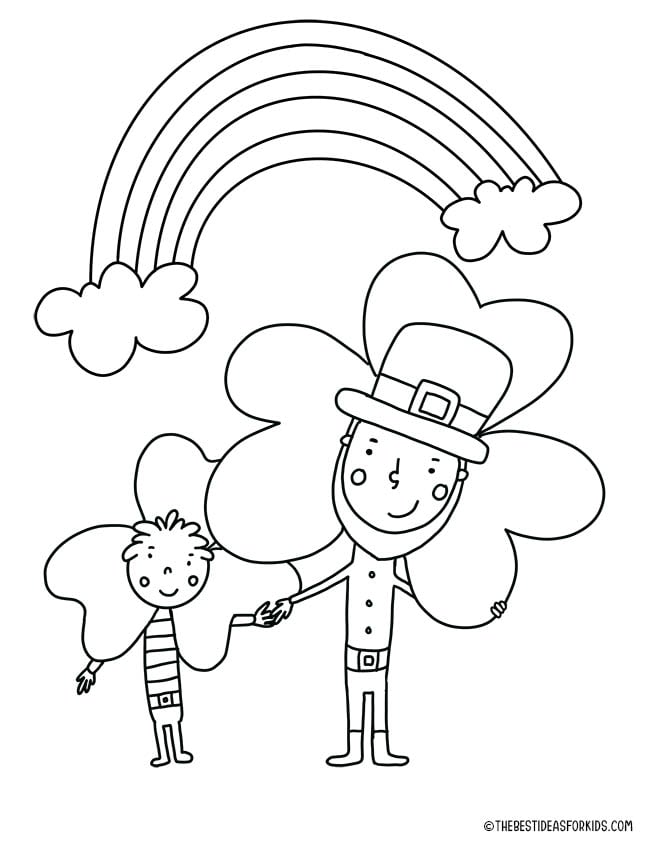 St Patrick's Day Coloring Pages (Free Printables) - The Best Ideas for Kids