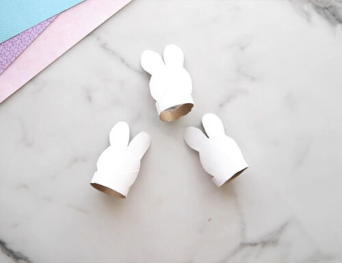 Easter Bunny Paper Roll Craft - The Best Ideas for Kids
