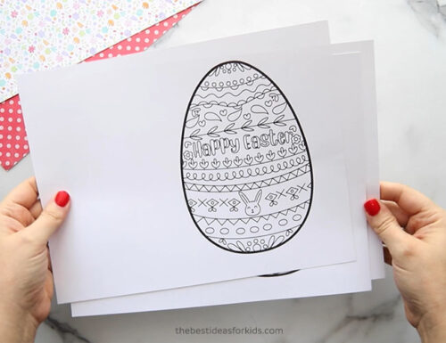 Easter Egg Cards (Free Printables) - The Best Ideas for Kids