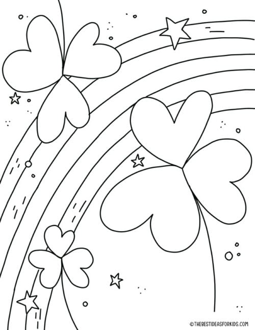 St Patrick's Day Coloring Pages (Free Printables) - The Best Ideas for Kids