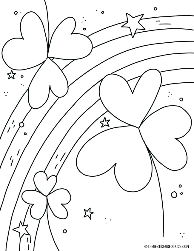 St Patrick's Day Coloring Pages (Free Printables) - The Best Ideas for Kids