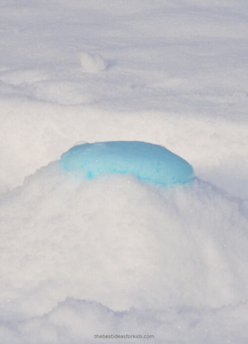 Snow Volcano - The Best Ideas for Kids