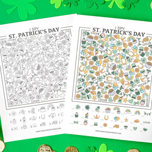 St Patrick's Day Scavenger Hunt (Free Printables) - The Best Ideas for Kids