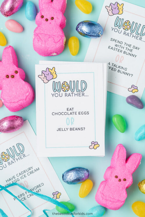 Easter Would You Rather Questions (Free Printables) - The Best Ideas ...