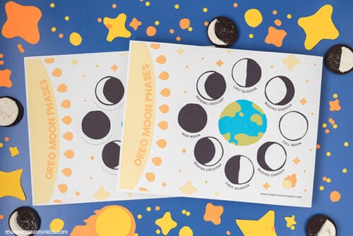 Oreo Moon Phases (Free Printables) - The Best Ideas for Kids