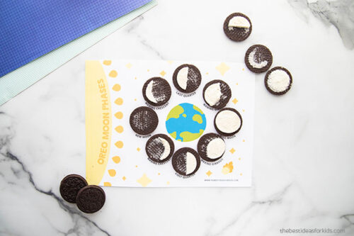 Oreo Moon Phases (Free Printables) - The Best Ideas for Kids