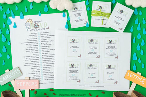 Spring Would You Rather Questions (Free Printables) - The Best Ideas ...