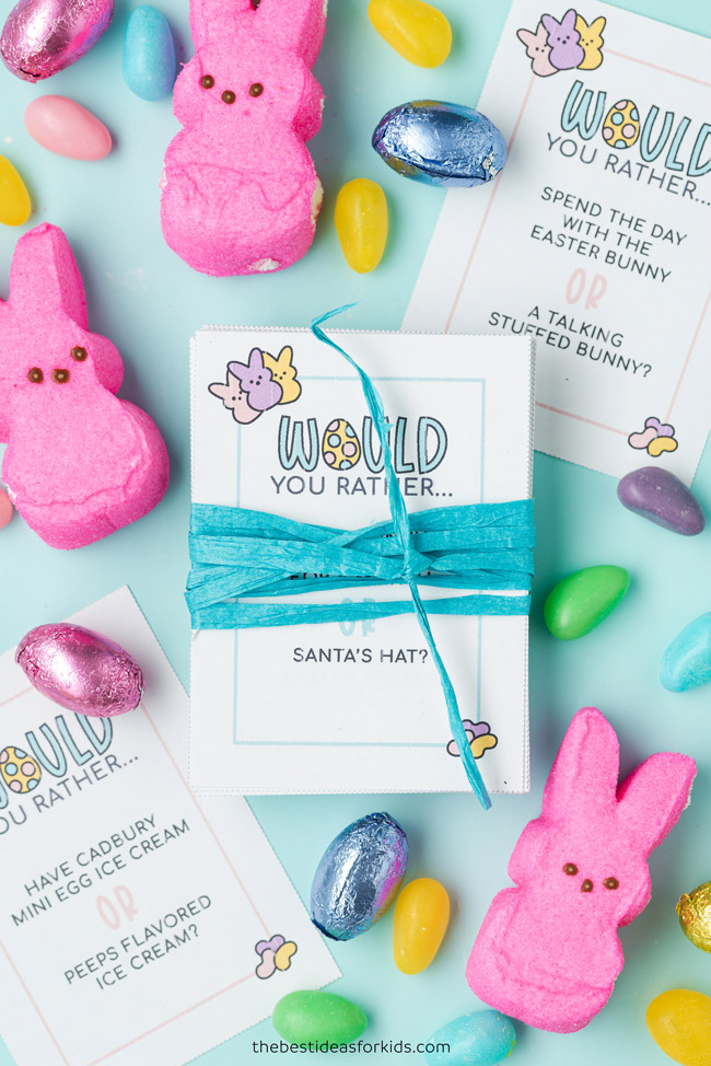 Easter Would You Rather Questions (Free Printables) - The Best Ideas ...
