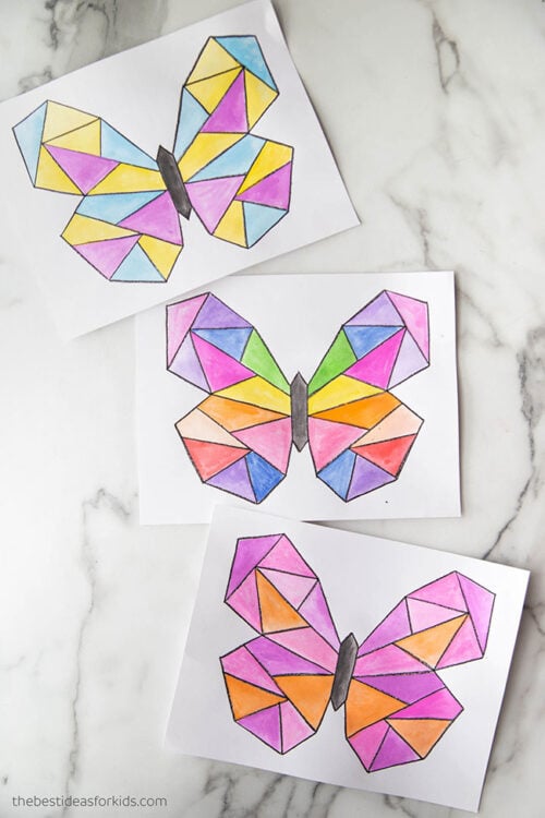 Watercolor Butterfly Art - The Best Ideas for Kids