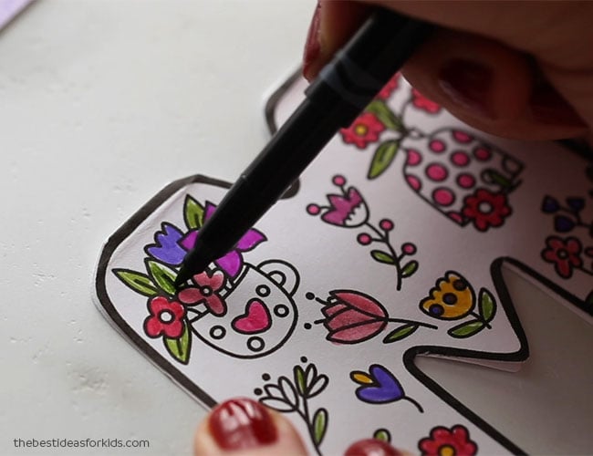 Mother's Day Coloring Cards (Free Printables) - The Best Ideas for Kids