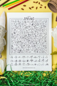 I Spy Spring (Free Printables) - The Best Ideas for Kids