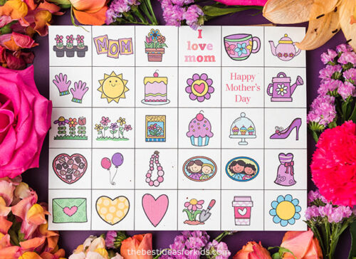 Mother's Day Bingo (Free Printables) - The Best Ideas for Kids